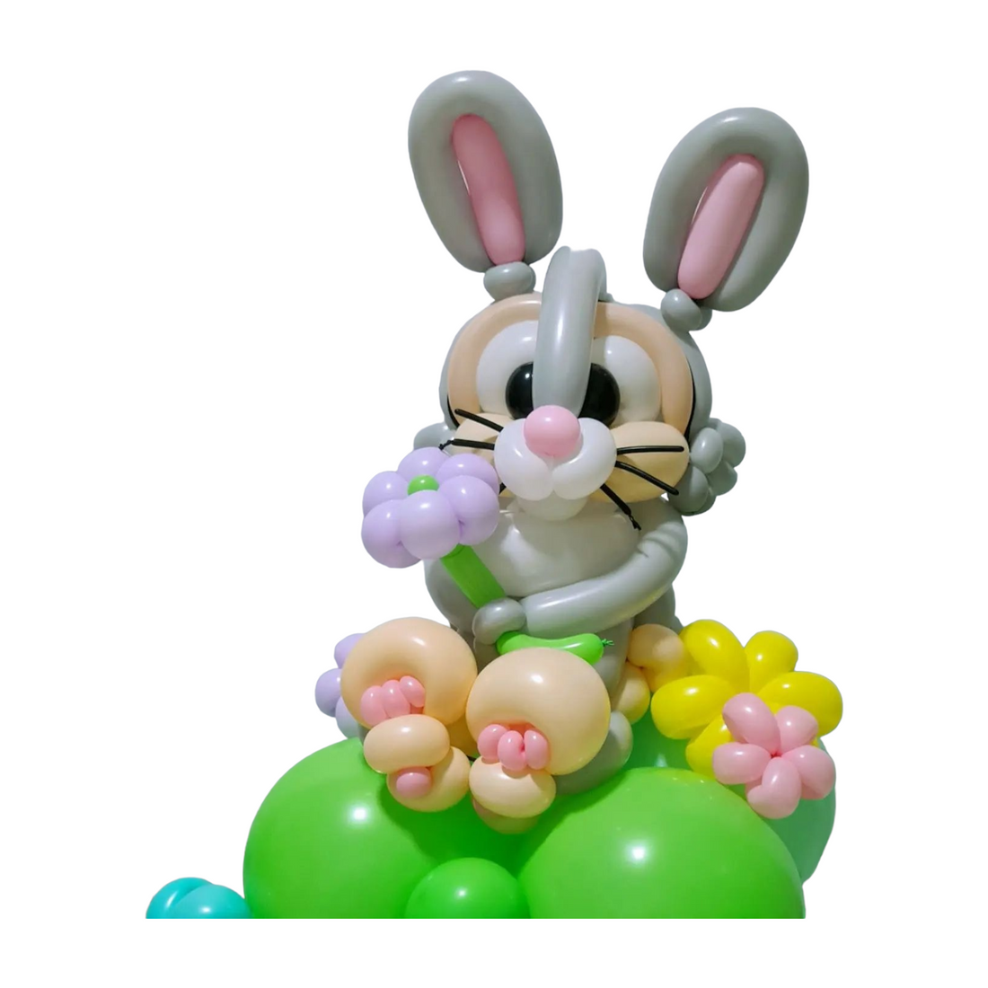 Bambi Rabbit Balloon Sculpture – BalloonClub